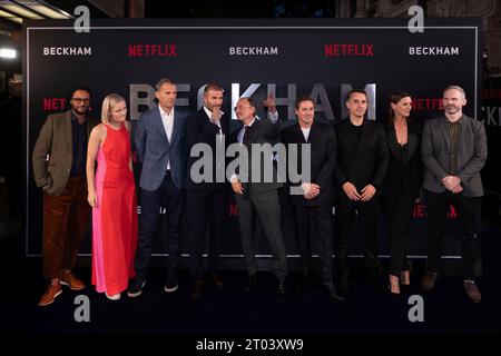 Adam Del Deo, Billie Shepherd, John Battsek, David Beckham, Fisher ...