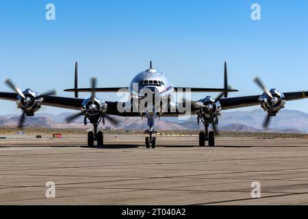 Lockheed C-121A Constellation N422NA in flight. Serial number 48-613 ...