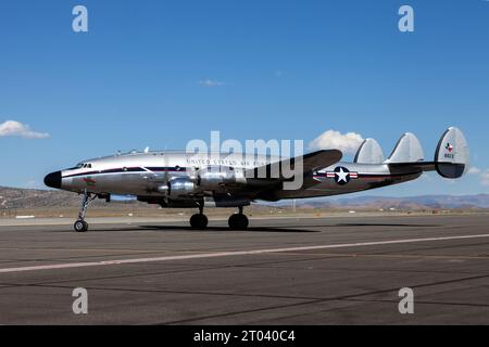 Lockheed C-121A Constellation N422NA in flight. Serial number 48-613 ...