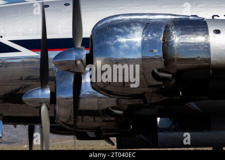 Lockheed C-121A Constellation N422NA in flight. Serial number 48-613 ...