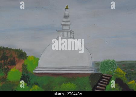 one of the buddhist temple in sinhala peoples Stock Photo - Alamy
