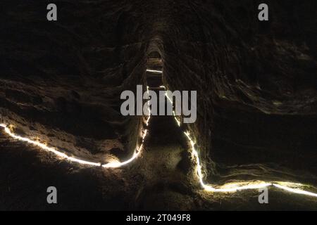 Historic Caves of Hella in Iceland Stock Photo - Alamy