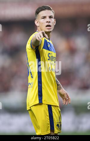 Tomas Suslov (Hellas Verona) during the Italian "Serie A" match between ...