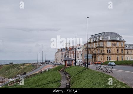 Tynemouth UK: 5th August 2023: The Grand Hotel Tynemouth by the seaside ...