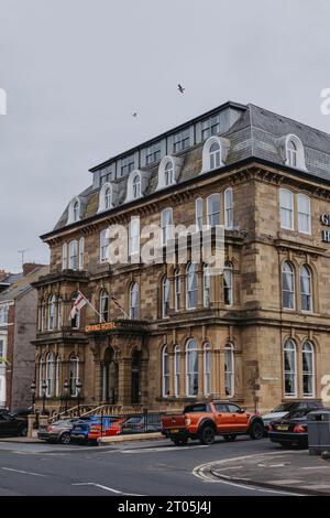 Tynemouth UK: 5th August 2023: The Grand Hotel Tynemouth by the seaside ...