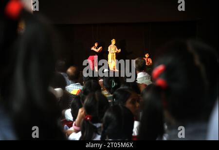 Guwahati, Guwahati, India. 4th Oct, 2023. A view of Assamese ...