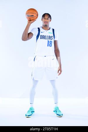 Dallas Mavericks' Olivier-Maxence Prosper plays during an NBA basketball game, Tuesday, Feb. 4 ...