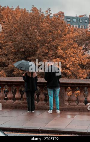 October Rain In Bath Stock Photo - Alamy