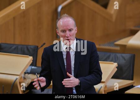 Edinburgh Scotland, UK 04 October 2023. Bob Doris MSP at the Scottish ...