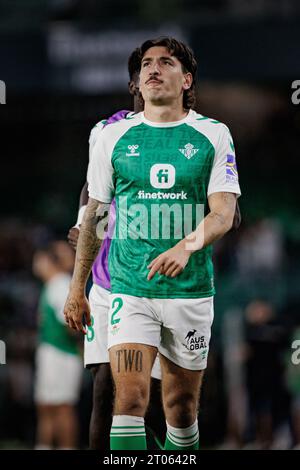 Hector Bellerin of Real Betis during the UEFA Europa League Group G ...