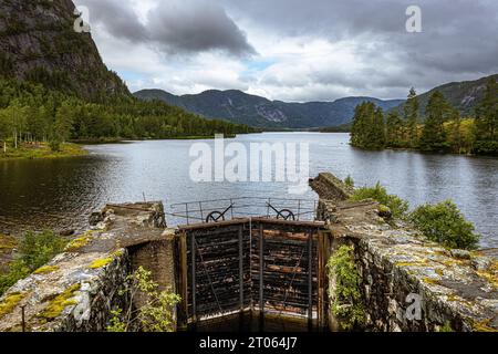 European Route E134, Norway Stock Photo - Alamy
