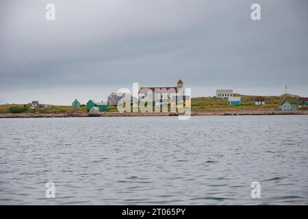 Settlement on Ile-aux-Marins in St. Pierre, France Stock Photo - Alamy
