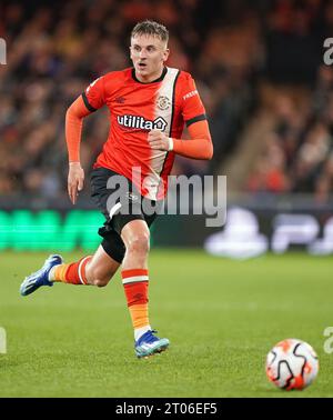 Luton Town's Alfie Doughty during the Sky Bet Championship match at ...