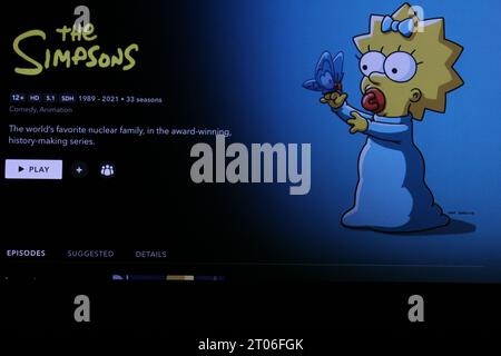 The Simpsons (TV Series Stock Photo - Alamy