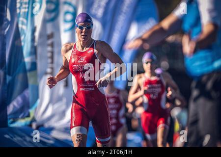 Tanja Stroschneider participating in Pontevedra in the 2023 World ...