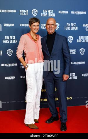 Christoph Maria HERBST, actor, with wife Gisi HERBST, Summer Festival ...