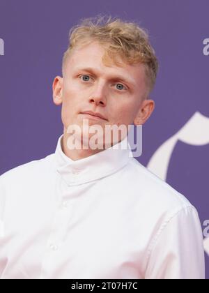 London, UK. George Jaques at the Saltburn film gala. 67th BFI London ...