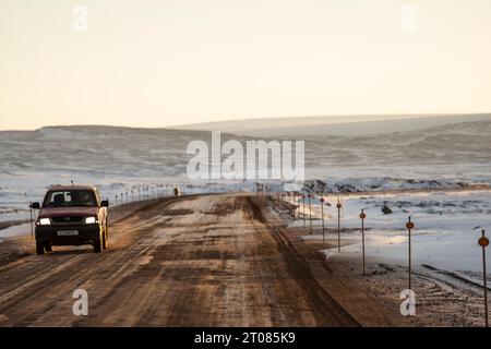 Pituffik Space Base (formerly Thule Air Base) in northern Greenland ...