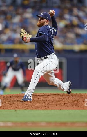 Tampa Bay Rays pitching coach Kyle Snyder poses for a portrait during ...