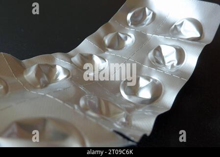 Tablettenverpackung Blister für den Cholesterinsenker Atorvastatin der ...