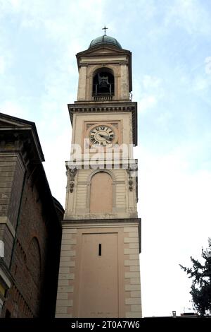 Monza Church of San Gerardo - bell tower Stock Photo - Alamy