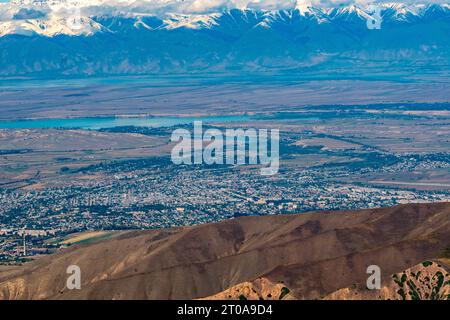 Snowy peaks of Karakol ski resort, Kyrgyzstan Stock Photo - Alamy