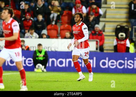 Sam Nombe #29 of Rotherham United during the Sky Bet Championship match ...