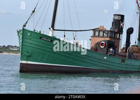 Lydia Eva is the last surviving steam drifter of the herring fishing ...