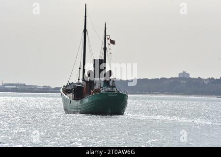 Lydia Eva is the last surviving steam drifter of the herring fishing ...