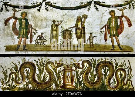 Lari e serpenti - Lares and snakes ( The lararium, a common expression ...