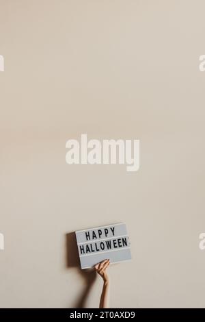 Halloween hand, concept of Halloween Stock Photo - Alamy