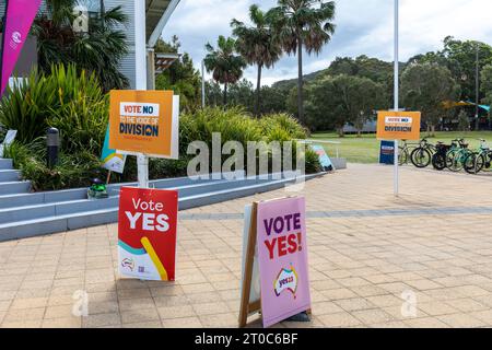 Friday 6th October 2023, Polling station open in Avalon Beach Sydney ...