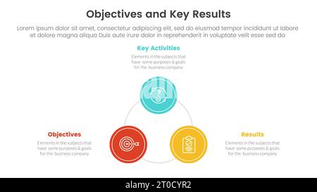 infographic triangle concept for slide presentation with 3 point list ...