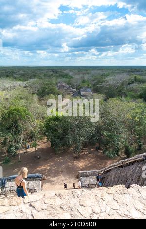 Ek' Balam in the Jungle, a Yucatec-Maya archaeological site, Temozon ...
