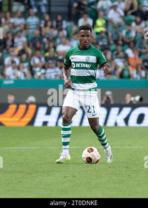Geny Catamo during UEFA Europa League game between Sporting CP e ...