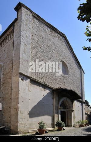 Cagli (Marche, province of Pesaro Urbino). Church of San Francesco ...
