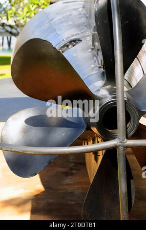 Close up of world war 2 torpedo propeller Stock Photo - Alamy