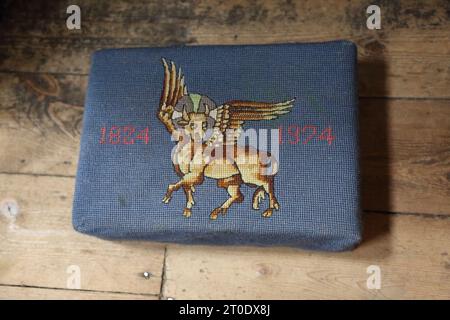 St Luke's Church Winged Bull Symbol of Saint Luke Commemorating the ...