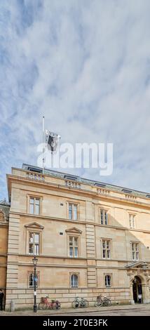 Flag of Trinity College College Cambridge England 2004 Stock Photo - Alamy