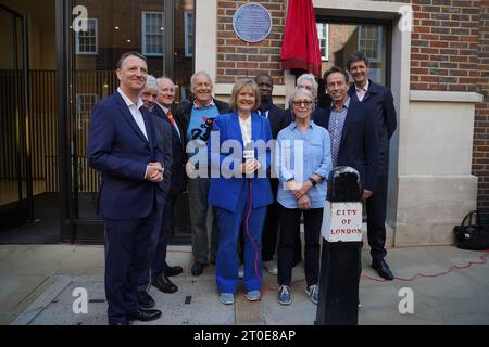 (left to right) Martha Kearney, Gyles Brandreth, Dicky Arbiter, Clive ...