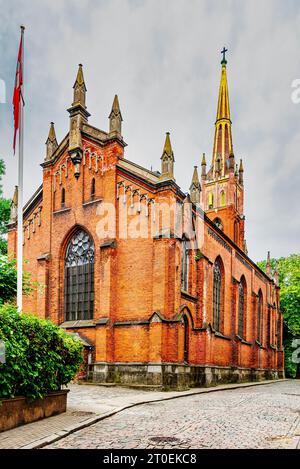 St. Saviour Anglican Church - Riga, Latvia Stock Photo - Alamy