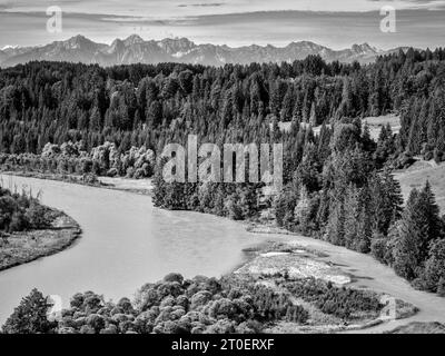 At the Litzau loop above Burggen Stock Photo - Alamy