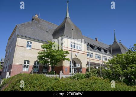 Rathaus, Rathausplatz, Andreas-Nielsen-Straße, Westerland, Sylt ...