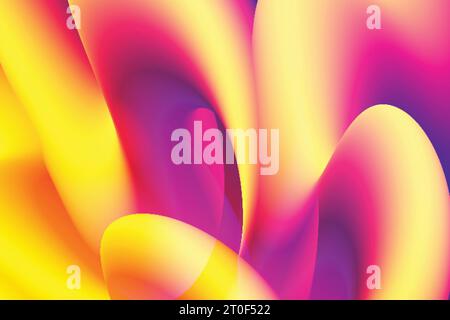 colorful overly gradient abstract art background design Stock Vector ...