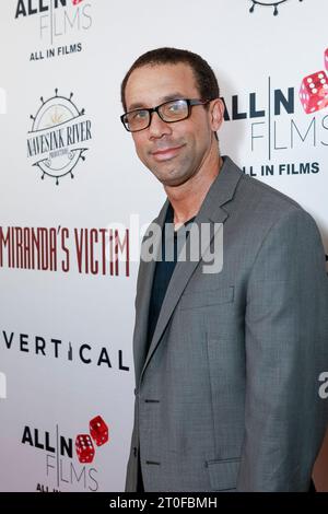 LOS ANGELES - OCT 5: Derek Reid at the Miranda's Victim Screening at ...