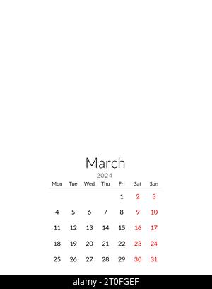 Print calendar template 2024 with months, weeks and dates. Planer ...