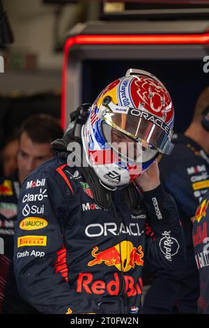 DOHA - Max Verstappen (Oracle Red Bull Racing) after the sprint race at ...