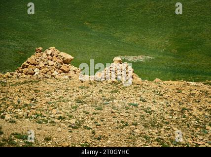 Moldo-Ashuu pass district of Son-Kul Region in western Kyrgyzstan Stock ...