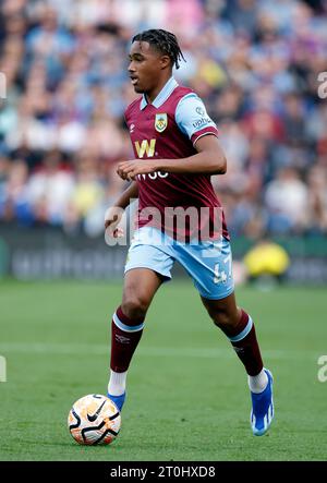 Burnley's Wilson Odobert during the Premier League match at Turf Moor ...