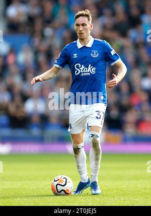 James Garner of Everton in action during the Premier League match ...